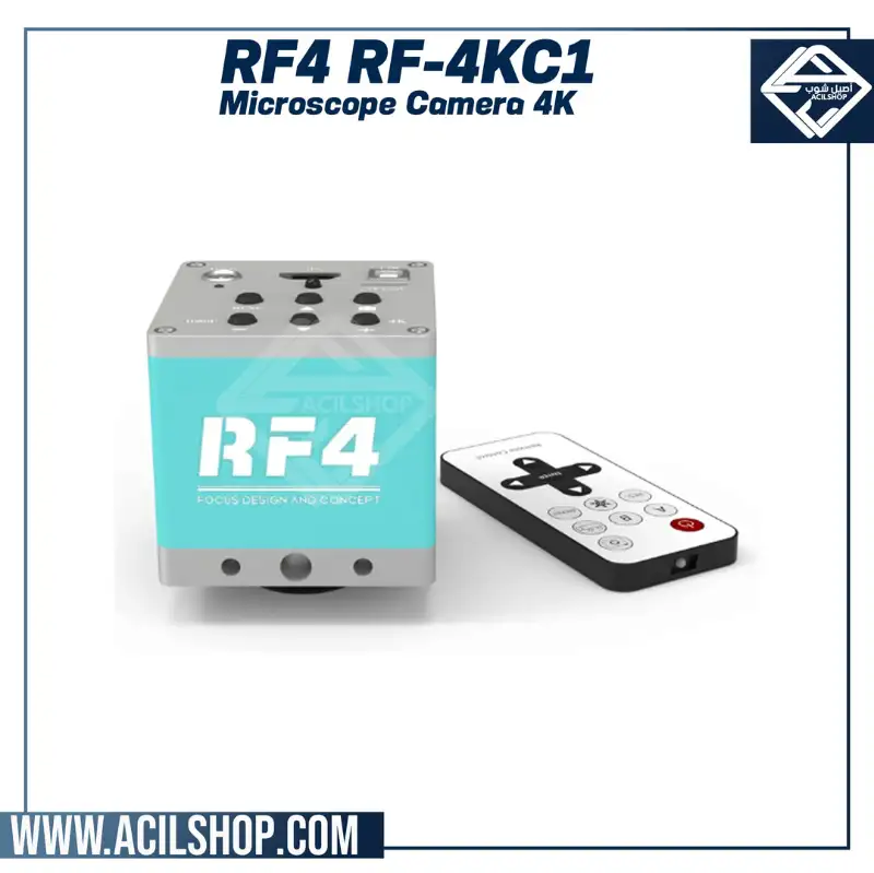 RF4 RF-4KC1 4K HD OUTPUT HIGH-RESOLUTION ADJUSTABLE CAMERA FOR STEREO TRINOCULAR MICROSCOPE ...